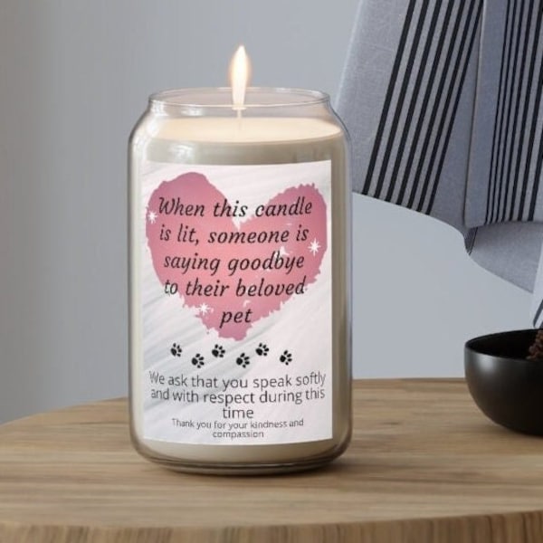 Euthanasia Sign With Candle - Etsy