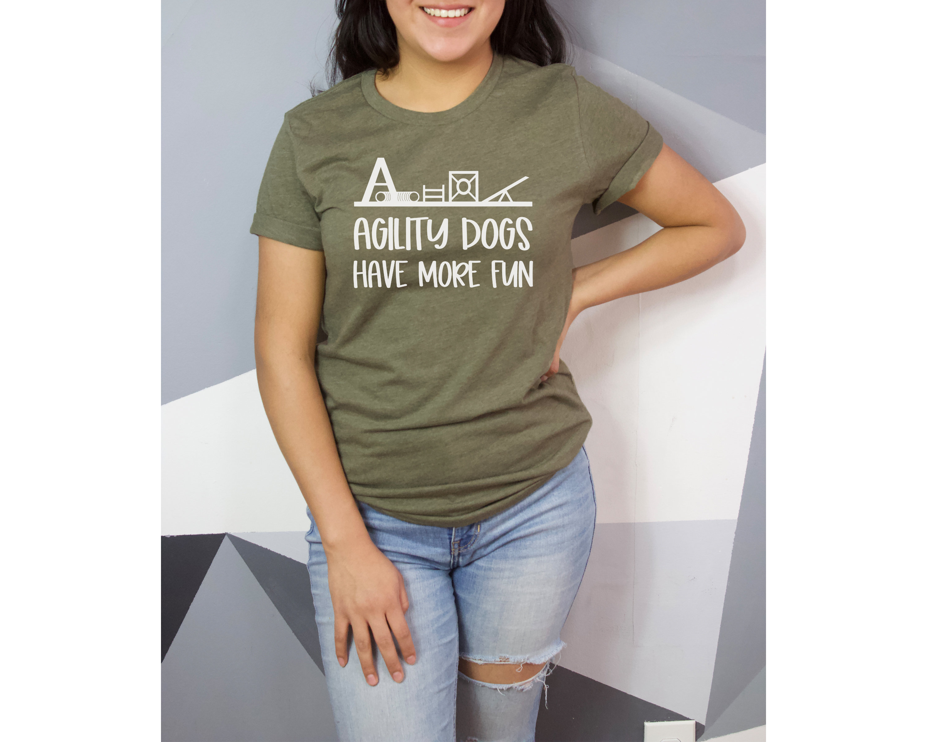 Agility Dogs Have More Fun Shirt Dog Agility Clothing Border - Etsy