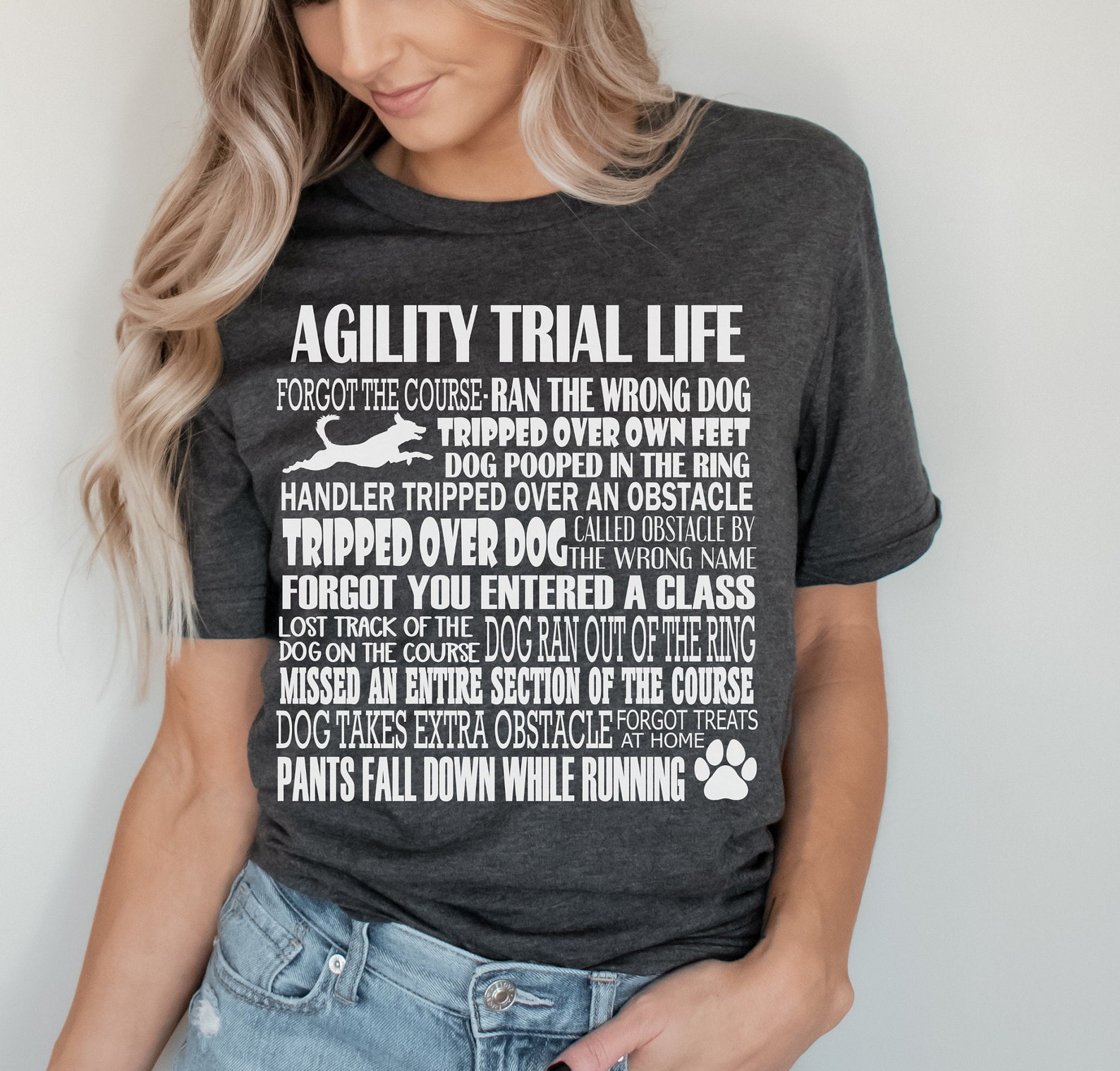 Dog Agility Shirt Agility Trail Life Dog Gift Agility - Etsy