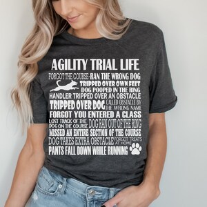 Dog Agility Shirt Agility Trail Life Dog Gift Agility - Etsy