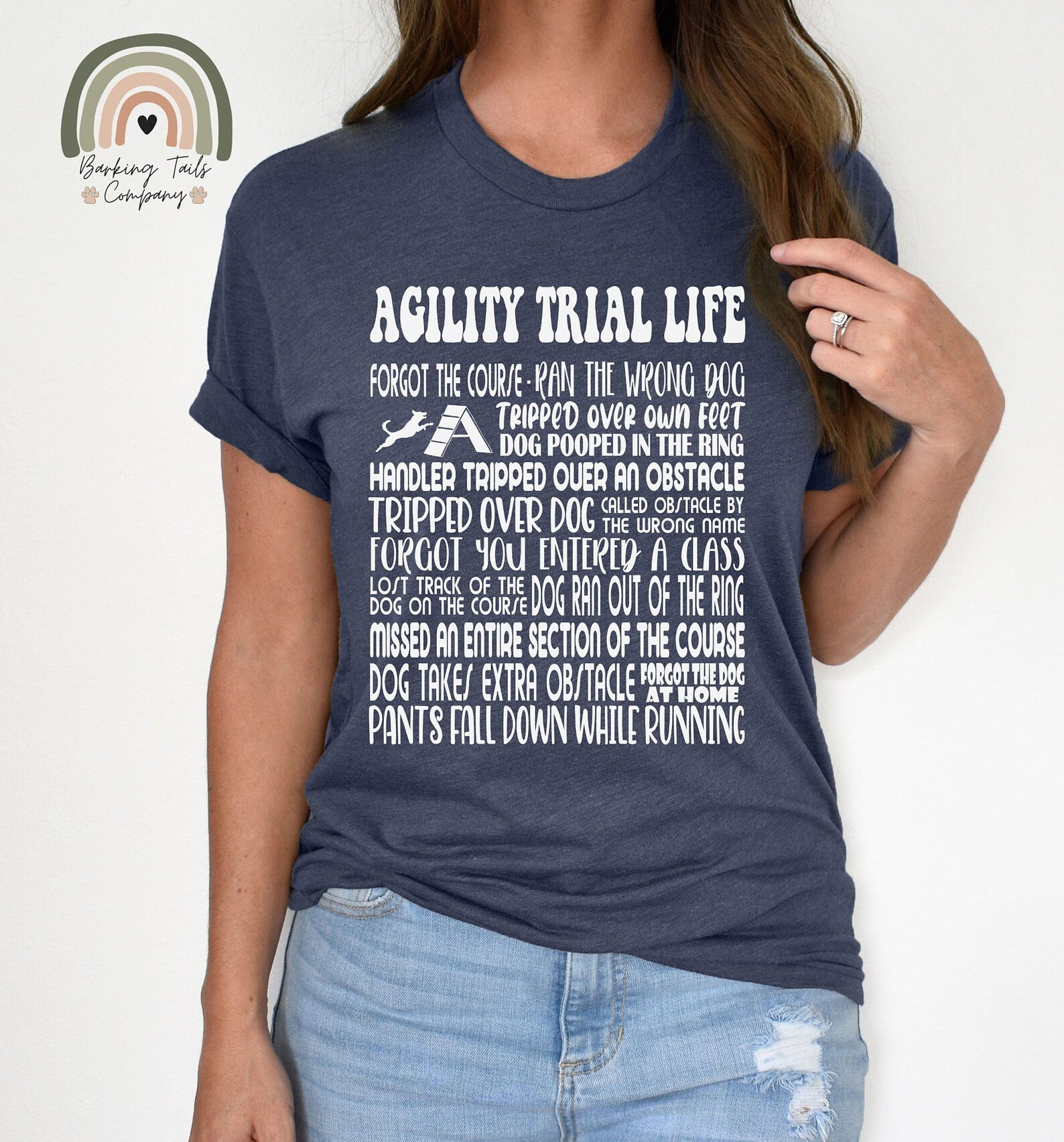 Dog Agility Shirt Agility Trail Life Dog Gift Agility - Etsy