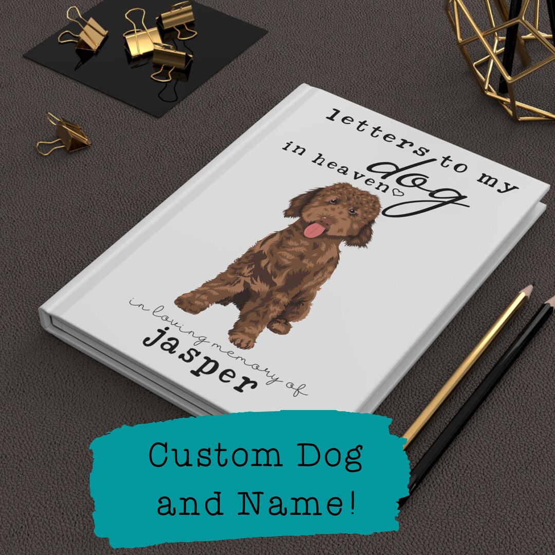 Pet Memorial Gift, Dog Memorial Journal, Dog Loss Gift, Pet Sympathy ...