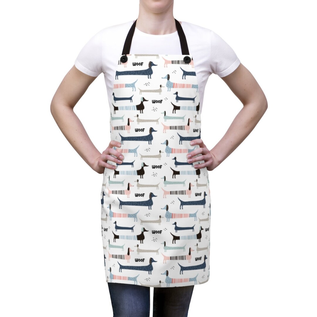 Dachshund Apron,dog Apron, Baking Apron,kitchen Apron, Apron for Chef ...