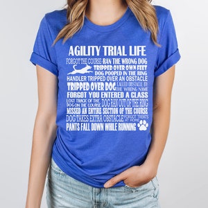 Dog Agility Shirt Agility Trail Life Dog Gift Agility - Etsy
