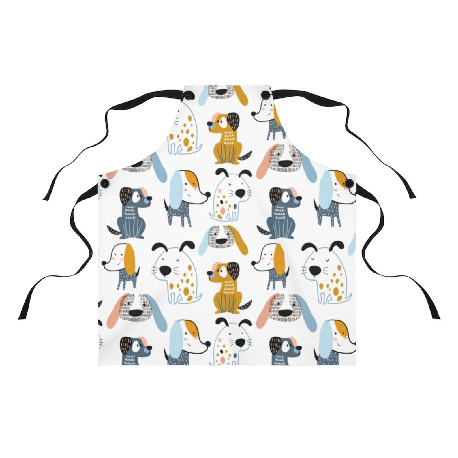 Dog Apron Baking Apron Kitchen Apron Cute Dog Apron Apron - Etsy