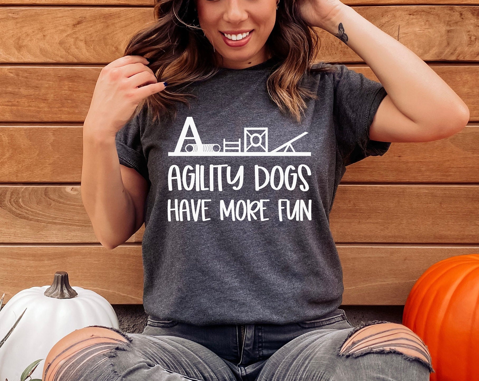 Agility Dogs Have More Fun Shirt Dog Agility Clothing Border - Etsy