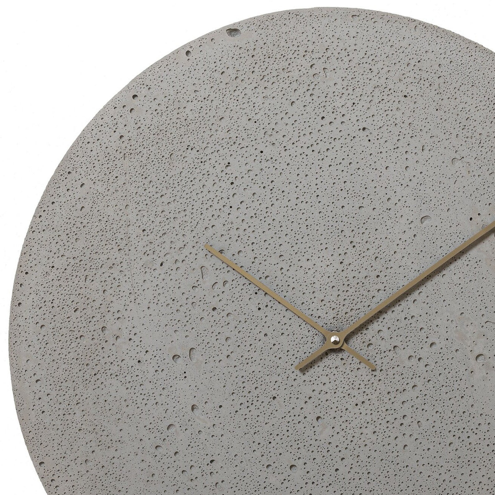 Concrete Wall Clock 19,3"/49 Cm - Clockies CL500107 - Large Round Clock ...