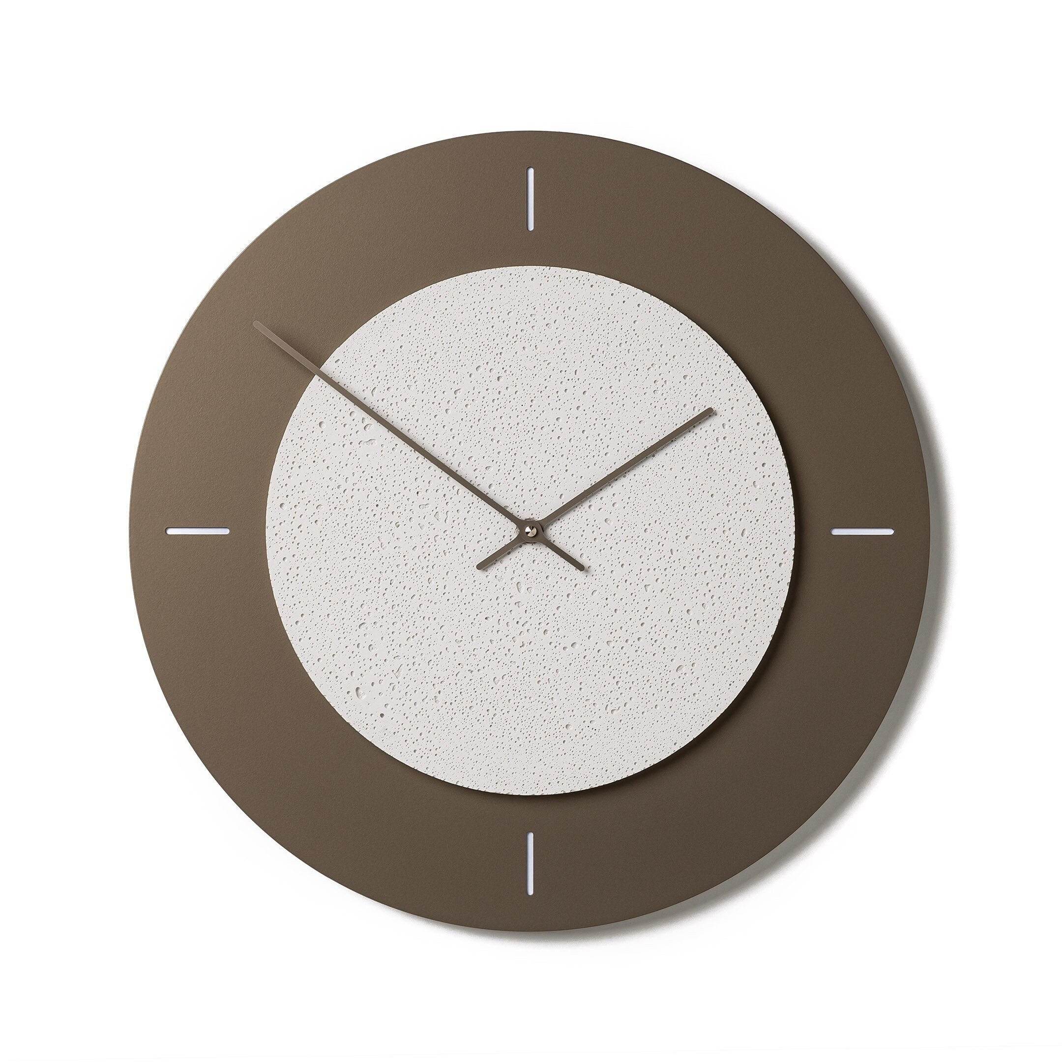 Metal-concrete Wall Clock 17,4"/44 Cm - Clockies CL450407M - Large ...