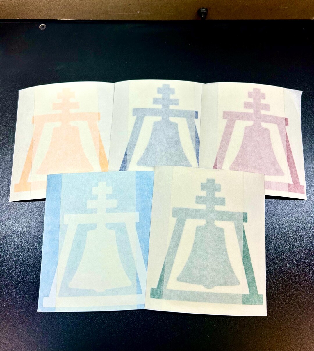 Riverside Bell Decal - Etsy