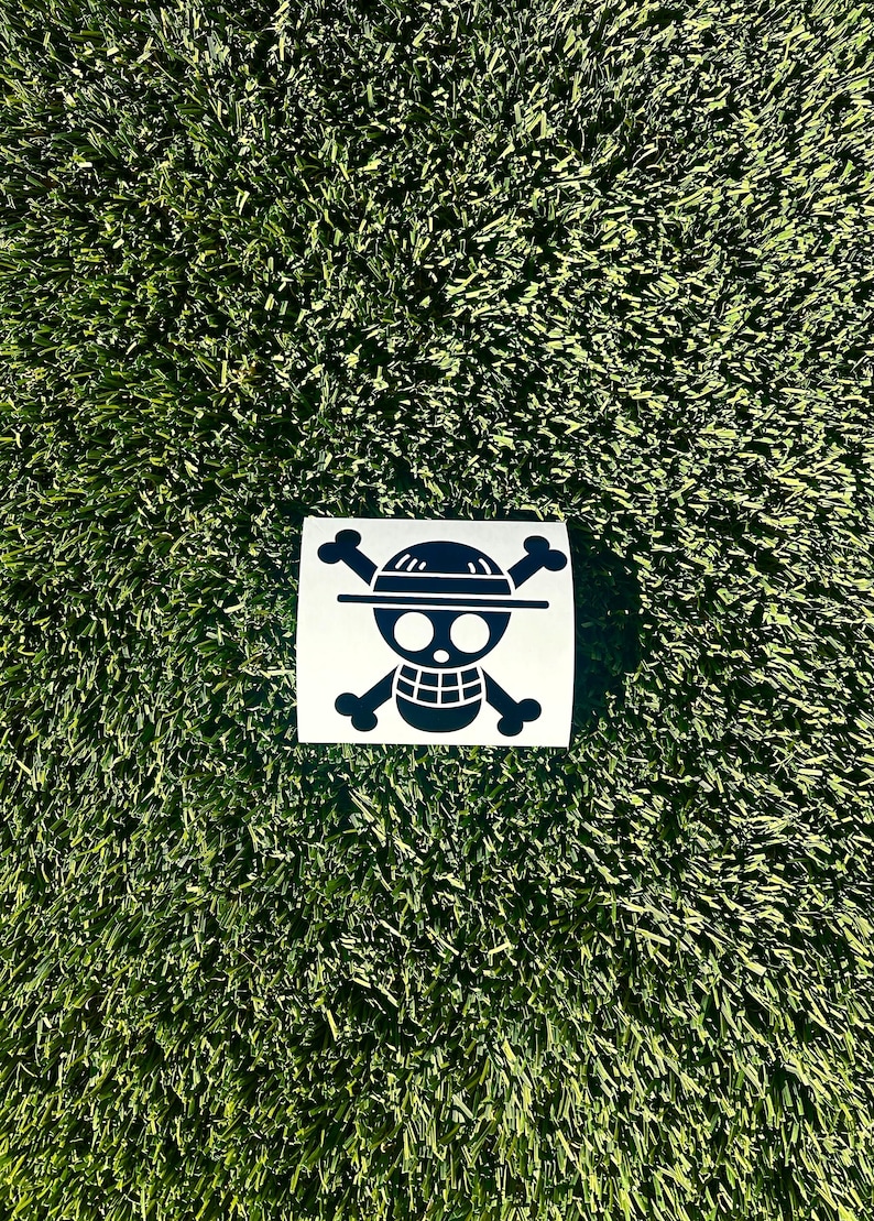 One Piece Jolly Roger Decal - Etsy