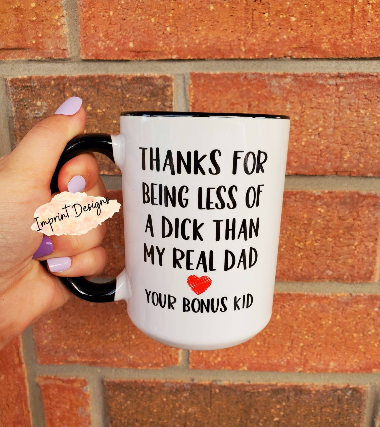 Funny Step Dad Mugs Dad Mug Fathers Day Mug From Kid Thanks - Etsy