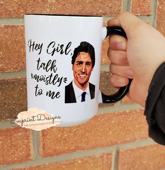 Justin Trudeau Female version Moist mug moistly prime | Etsy