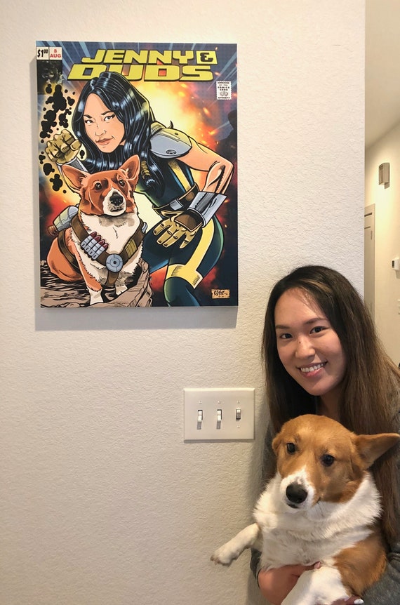 Custom Comic Book Style Portraits Hand Drawn to Order. | Etsy