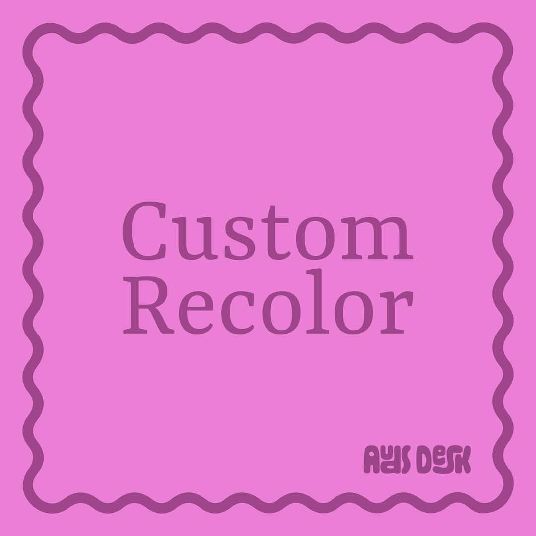 Custom Recolor of Any Existing Pattern! - Etsy