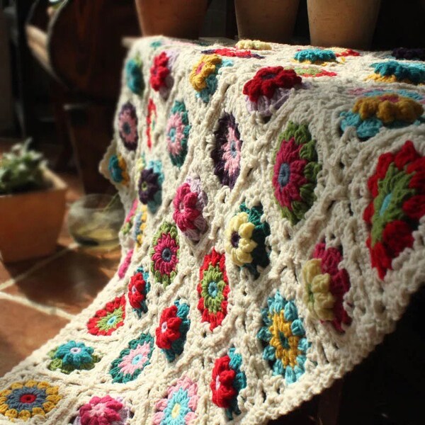 Crochet Blanket - Etsy Australia