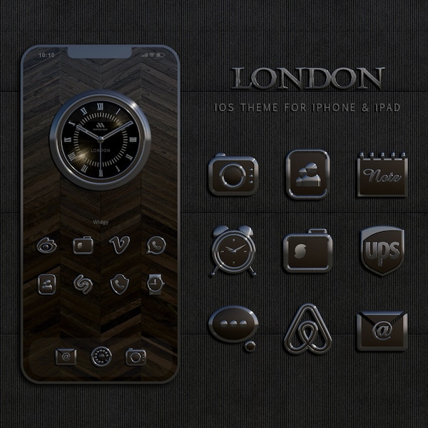 Dark Icons - Etsy