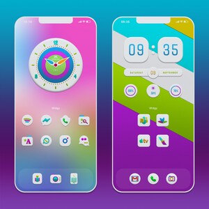 IVI App Icons, Ios 17, Android Theme (digital Download) - Etsy