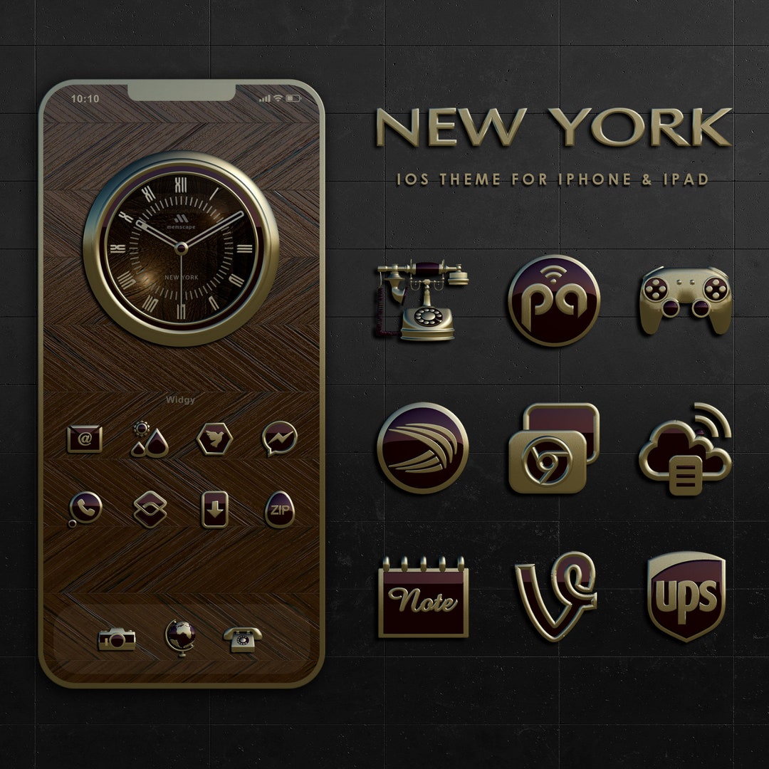 Gold Ios Theme: Gold 3D App Icons & Widgets (2000+) - Etsy