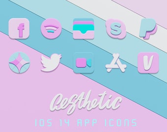 Transparent App Icons - Etsy
