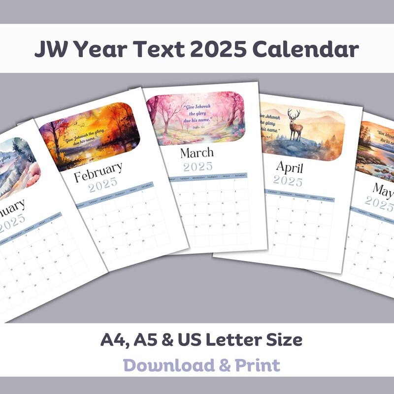 Jw 2025 Banner - Etsy