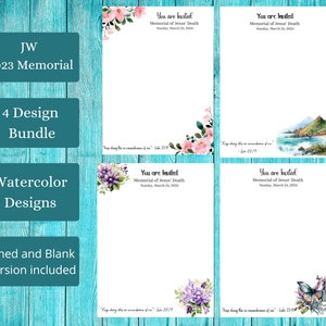 JW Memorial Campaign 2024, JW Memorial Letter Writing Paper, JW ...