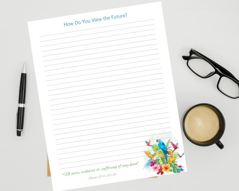 JW Tract Letter Writing Paper, Printable Ministry Letters (PDF) - Etsy