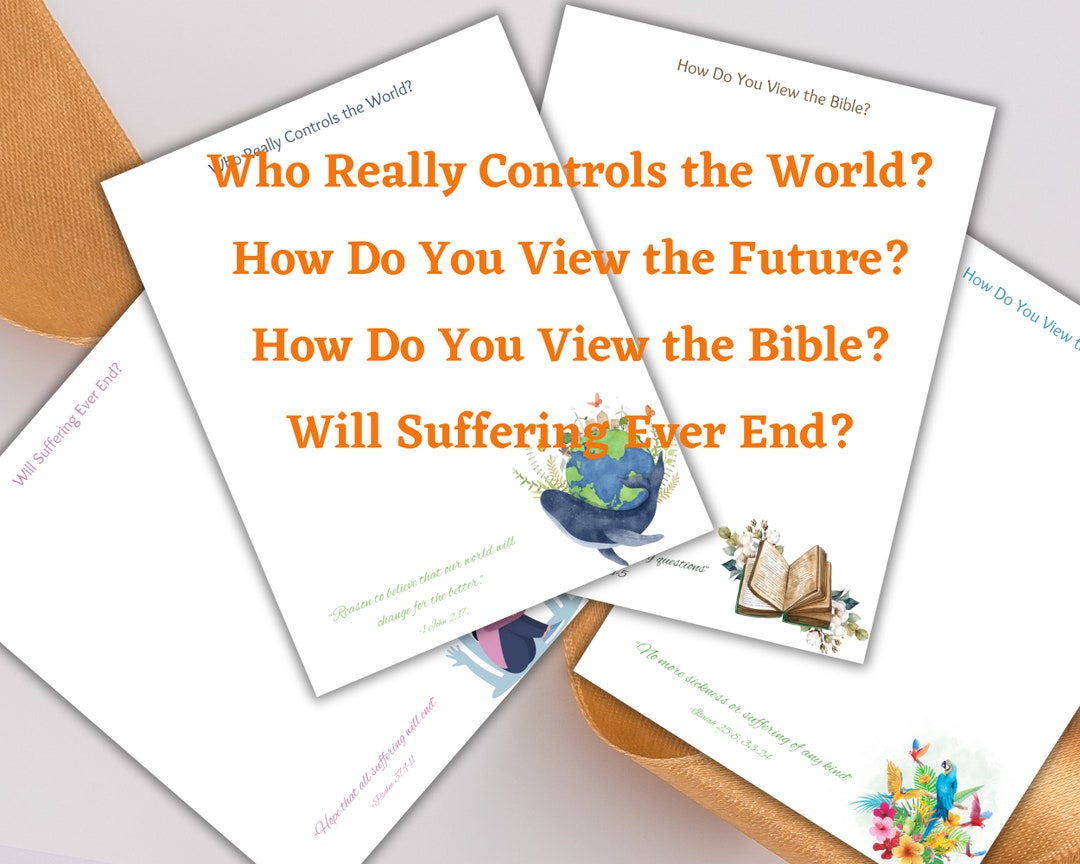 JW Tract Letter Writing Paper, Printable Ministry Letters (PDF) - Etsy