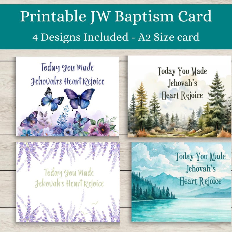 Jw Cards - Etsy