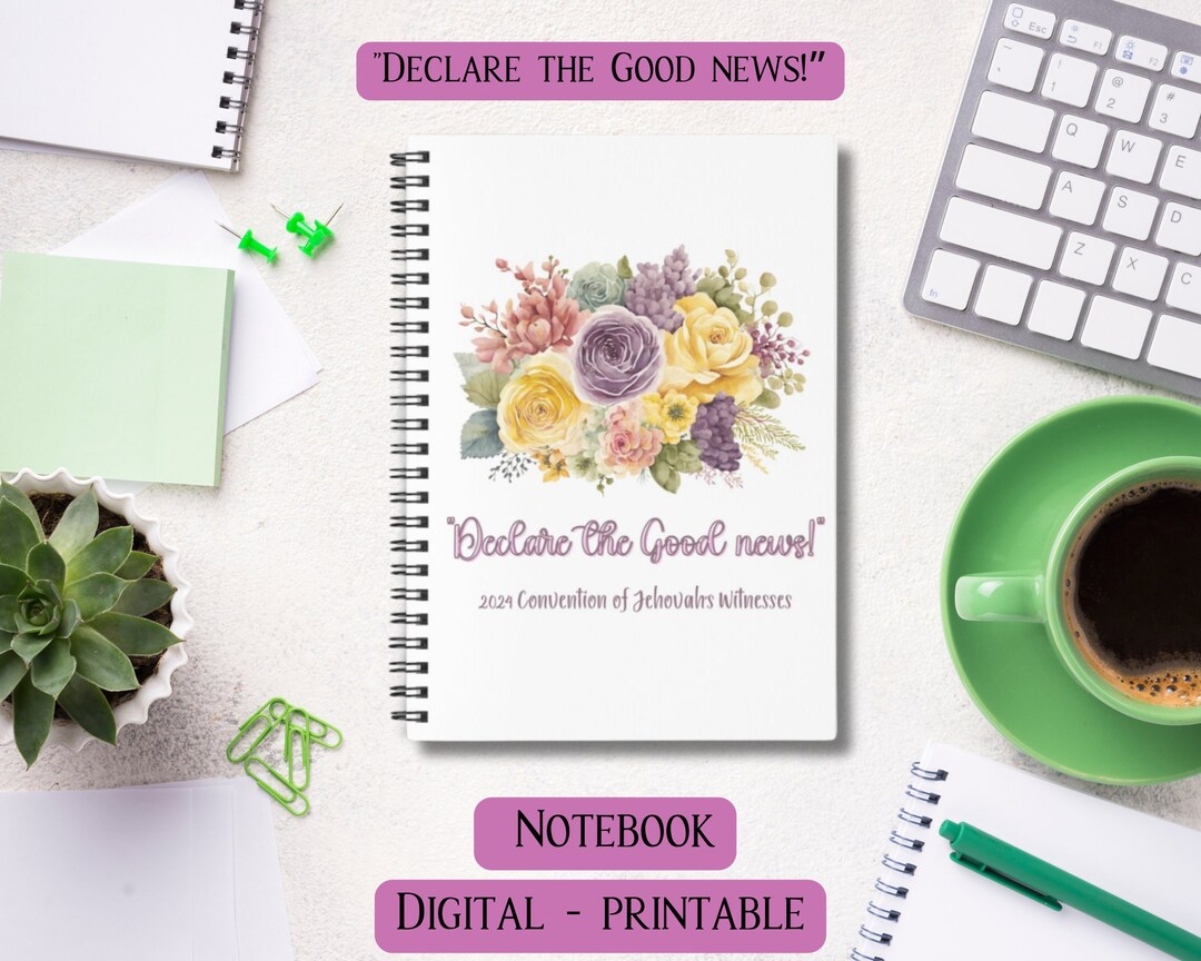Declare the Good News 2024 Regional Convention Notebook, JW Gift, JW ...