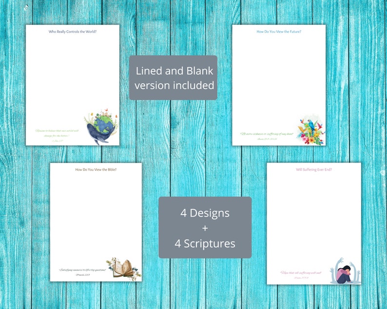 JW Tract Letter Writing Paper, Printable Ministry Letters (PDF) - Etsy
