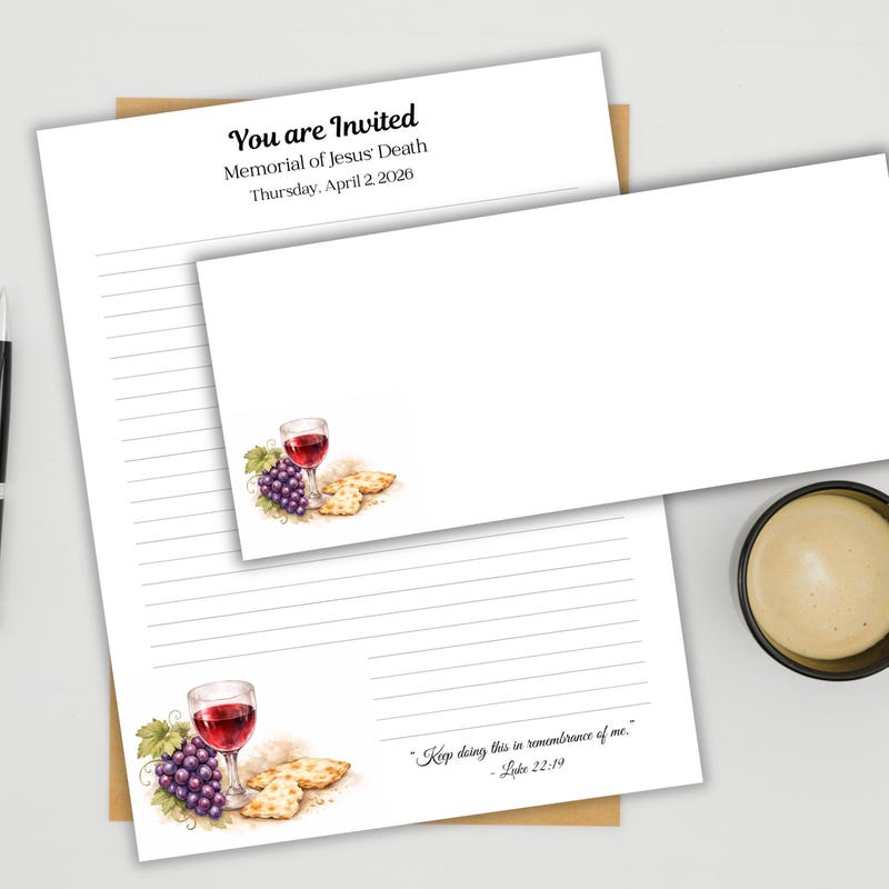 2026 Memorial Envelopes - Etsy