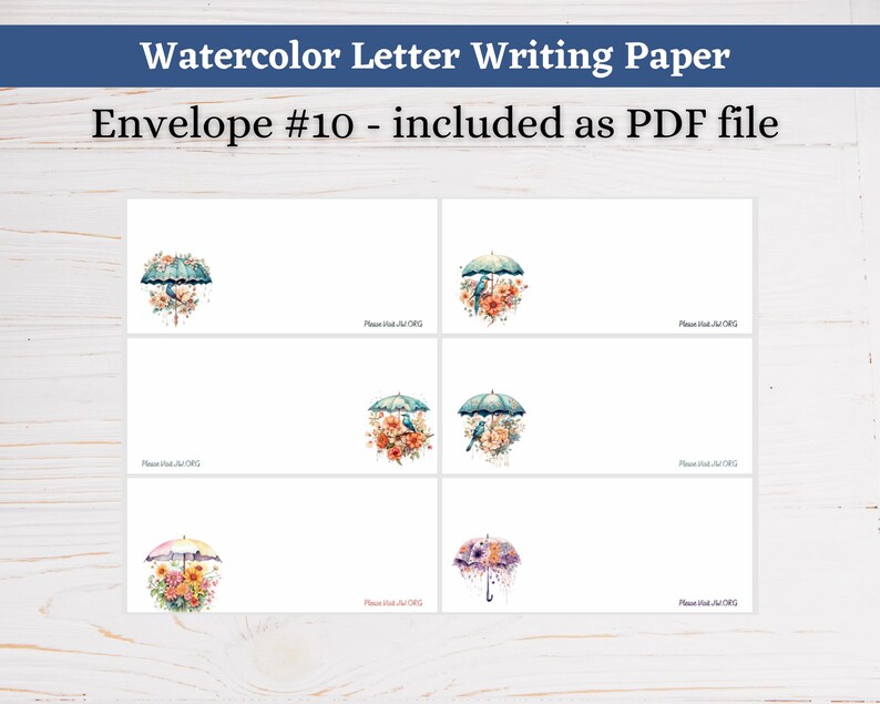 Printable JW Scripture Letter Writing Paper With Envelope - Lined ...