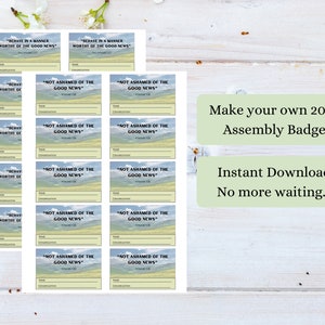 JW 2024 Assembly Badges, JW Assembly Name Card, JW Printable, Jw Name ...