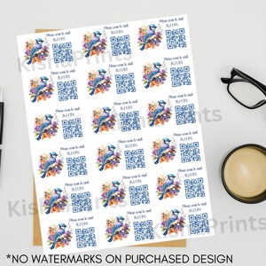 JW Website QR Code Sticker, Visit Website Cut Out Label, JW Gift, Jw ...