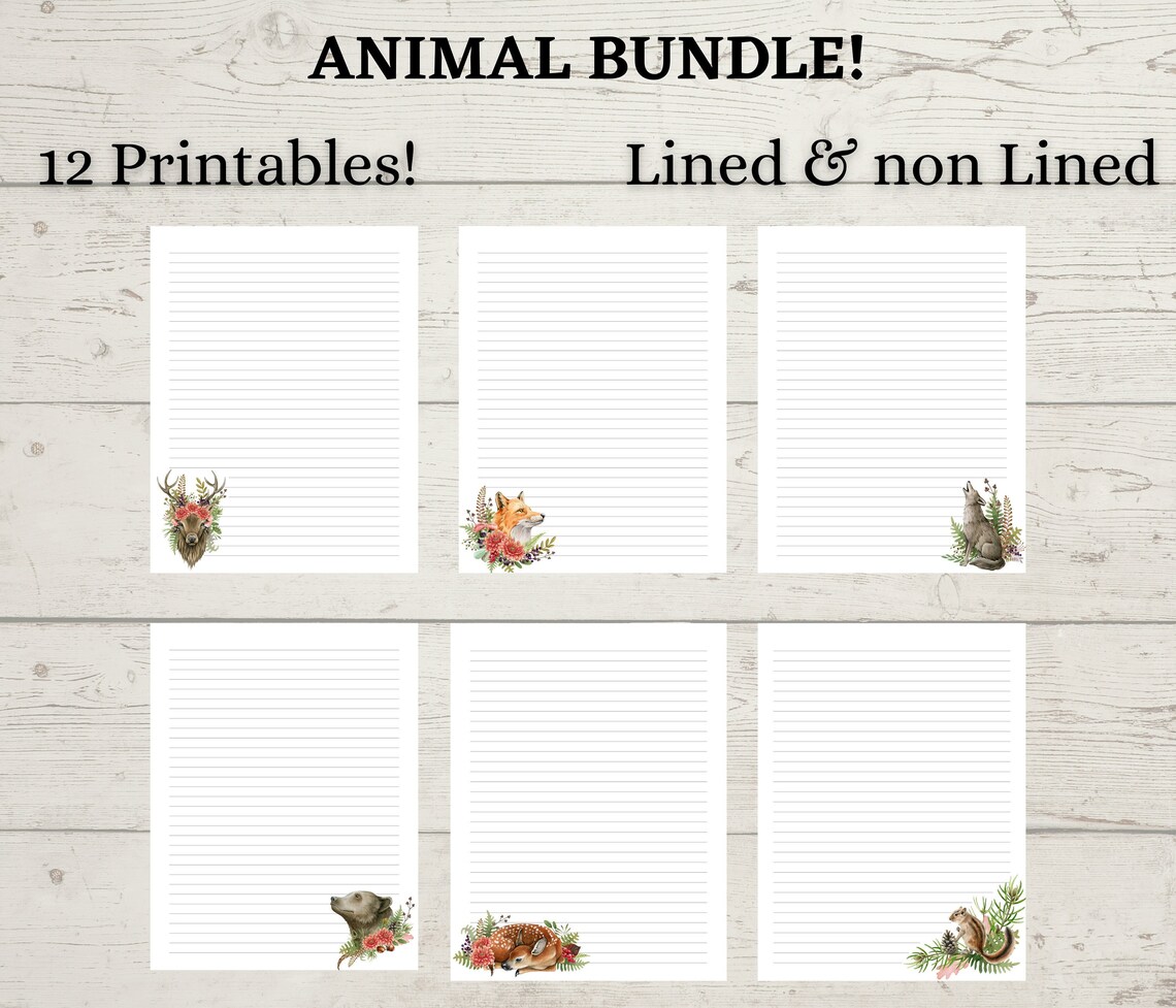 JW Letter Writing Bundle Printable Writing Paper Ministry - Etsy