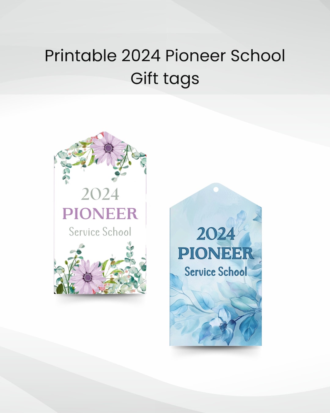 JW 2024 Pioneer Service School Gift Tags, JW Instant Download Favor ...