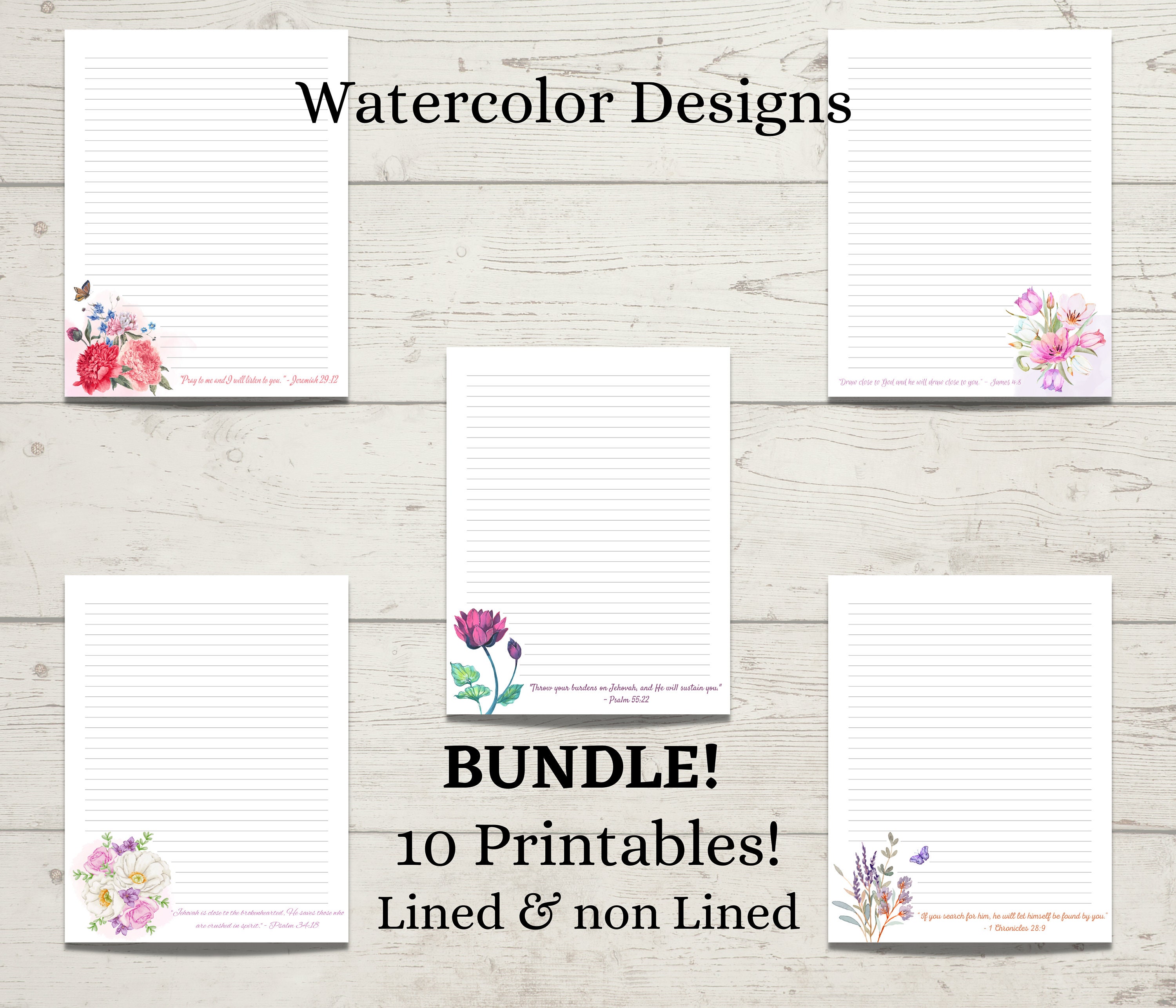 JW Letter Writing Sheets Instant Download Printable - Etsy Australia