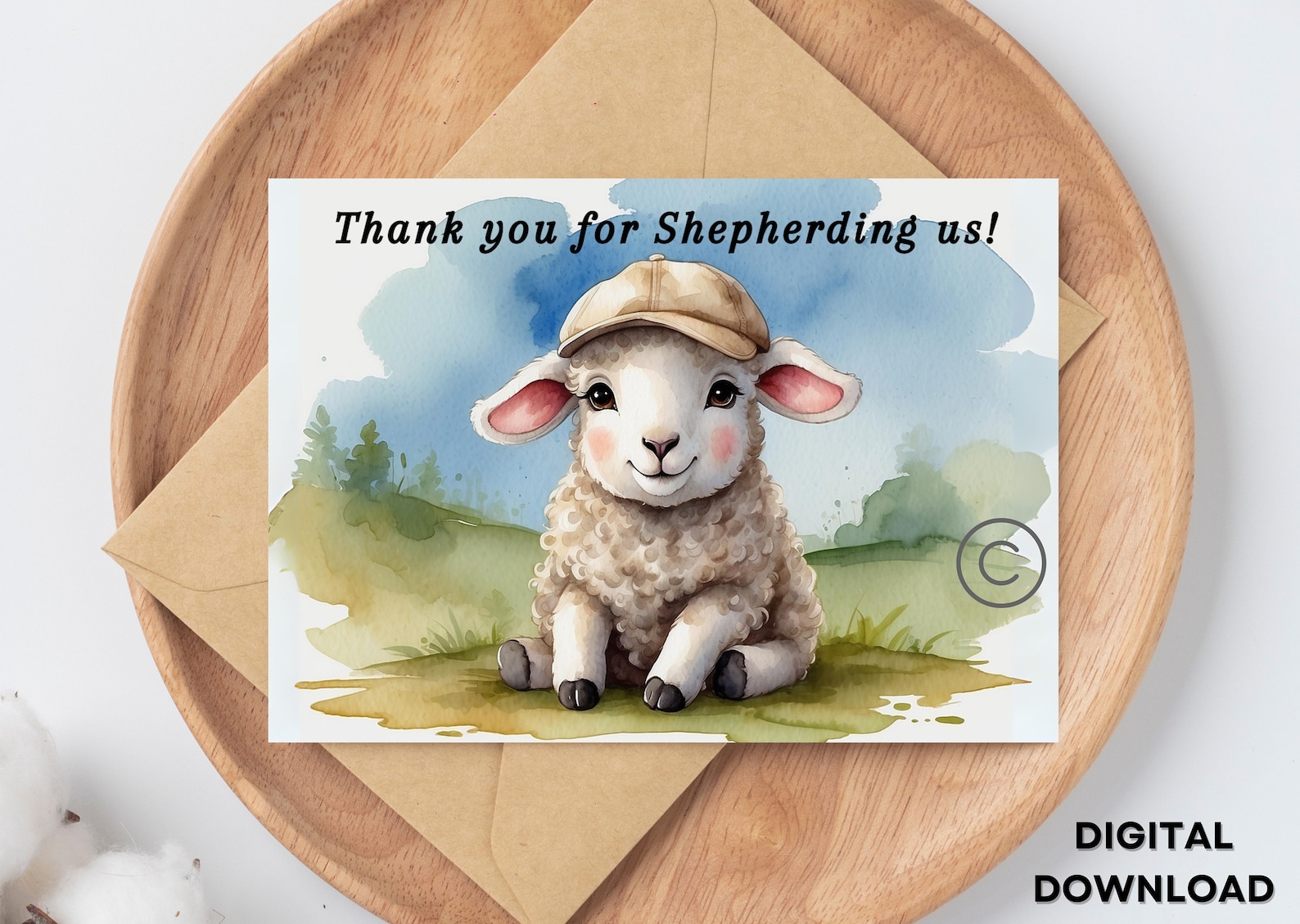 Printable JW Elder Appreciation Card Thank You for Shepherding the ...