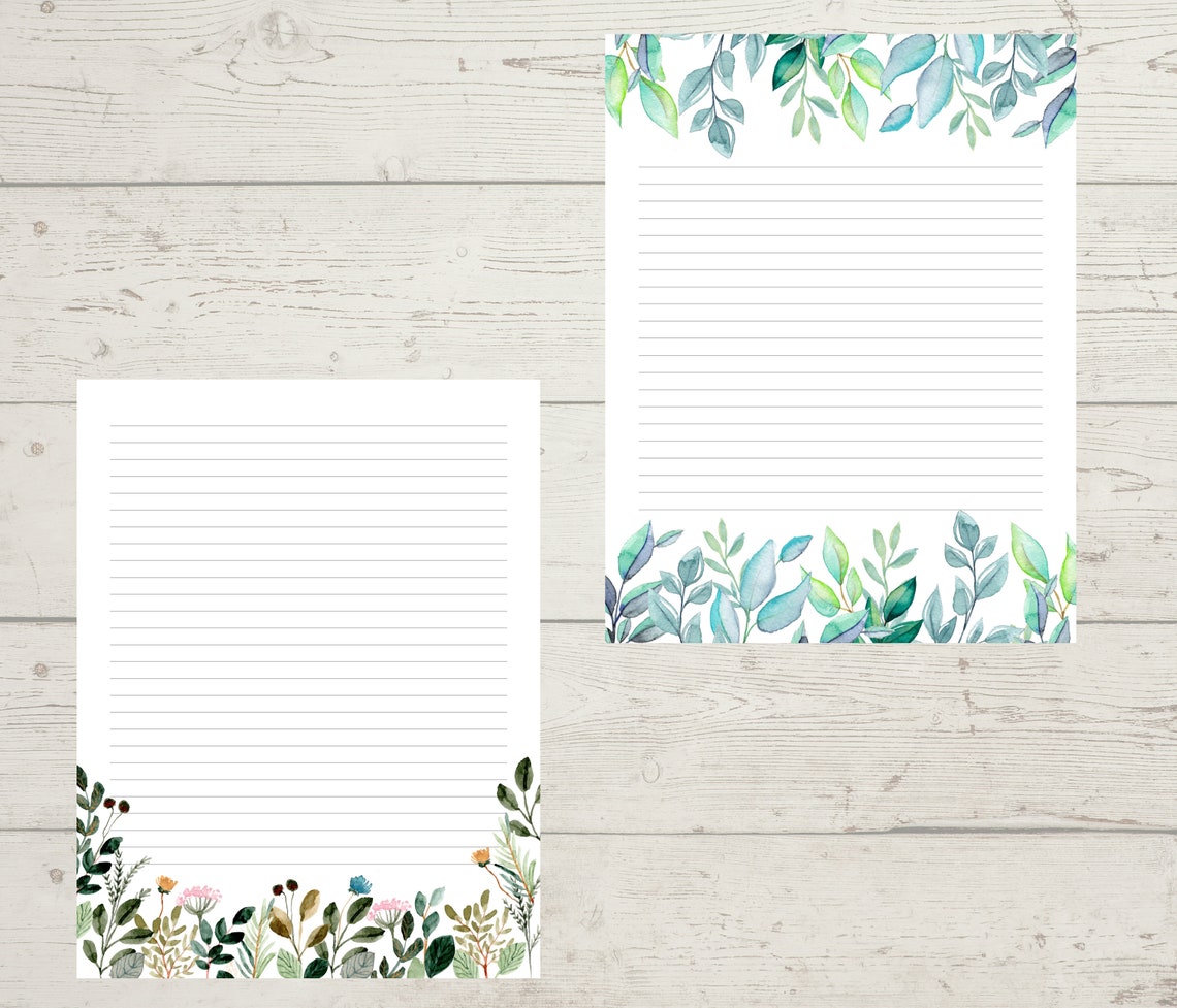 JW Letter Writing Bundle Printable Writing Paper Ministry | Etsy