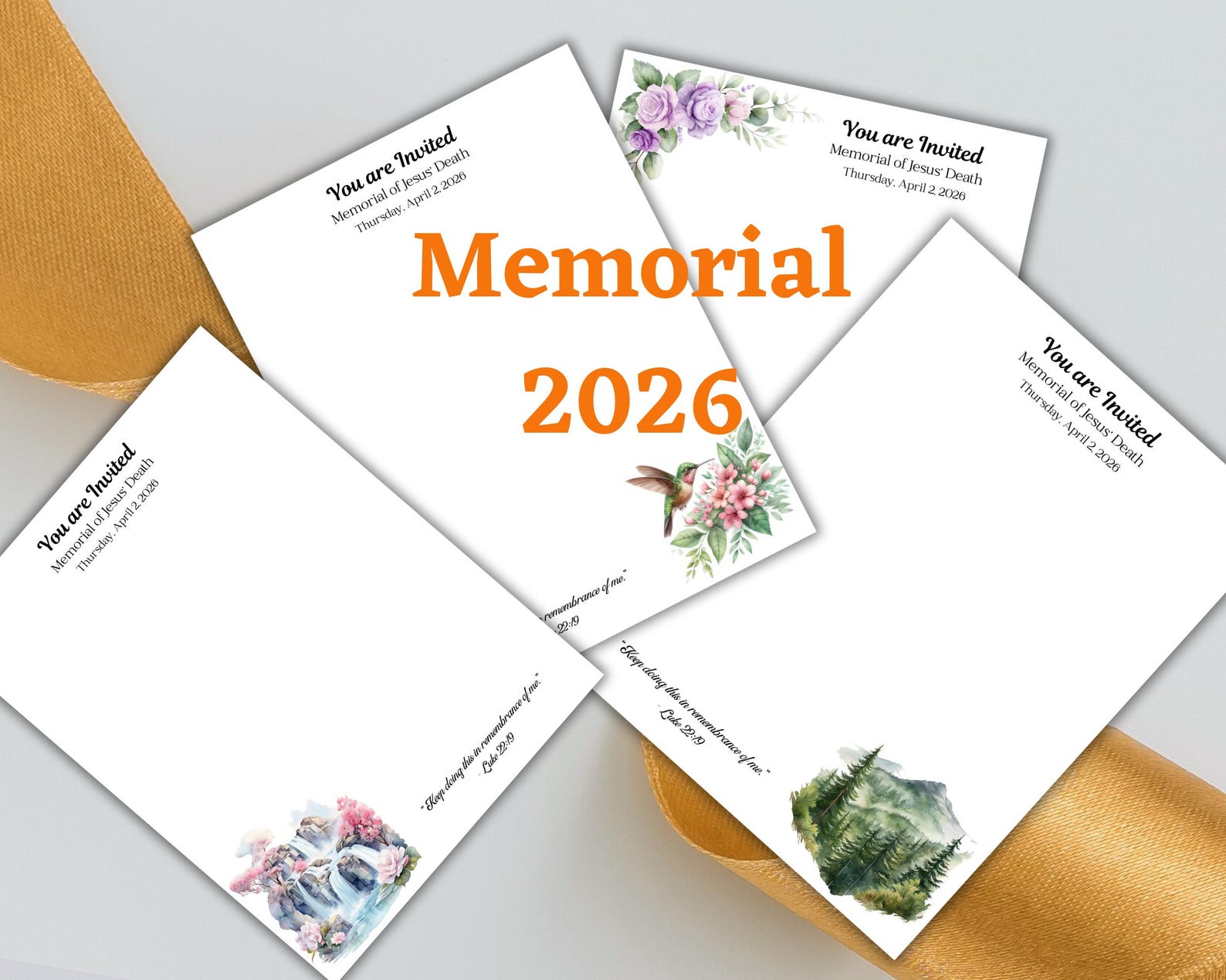 JW Memorial Campaign 2026 Letter Writing Paper (digital Download) - Etsy