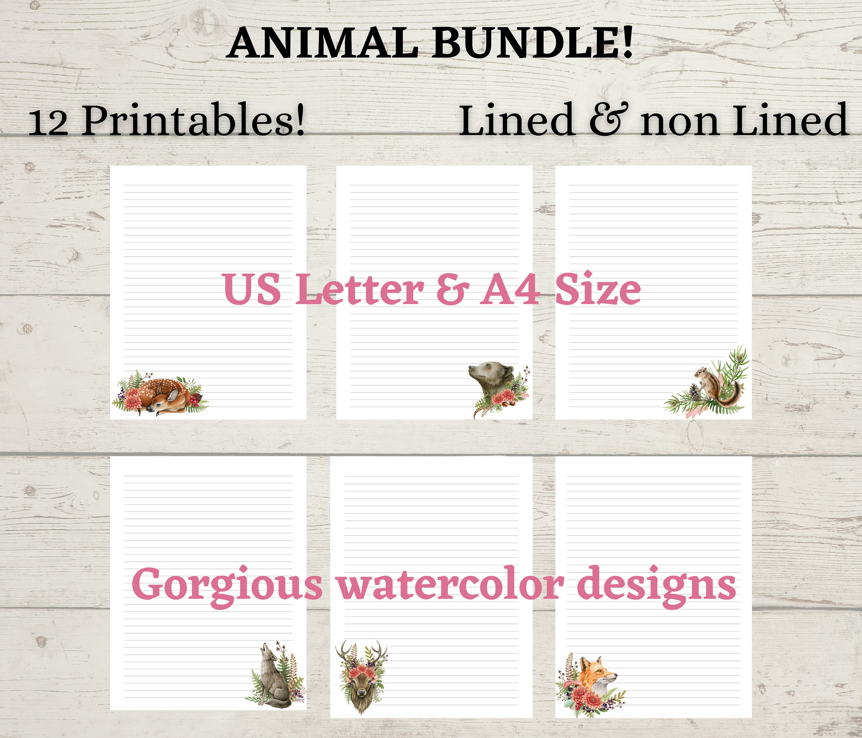 JW Letter Writing Bundle Printable Writing Paper Ministry - Etsy