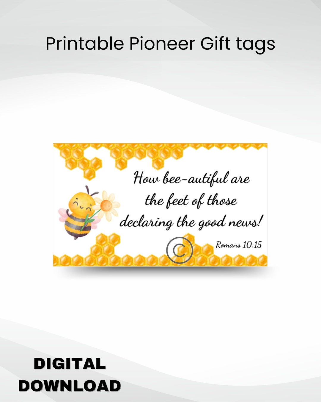 JW 2024 Pioneer Service School Gift Tags , JW Instant Download Favor ...
