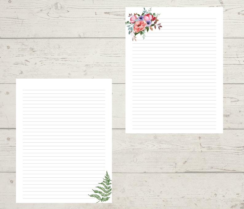 JW Letter Writing Bundle Printable Writing Paper Ministry - Etsy