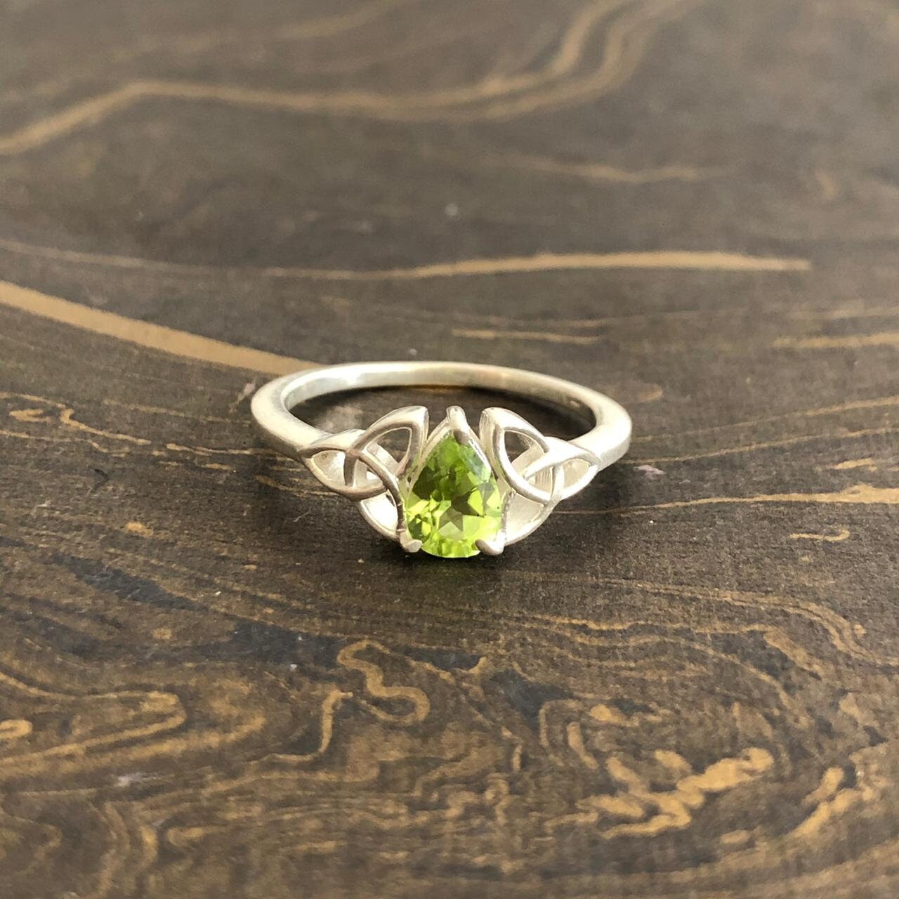 Peridot Ring Handmade Rings 925 Sterling Rings Birthstone - Etsy