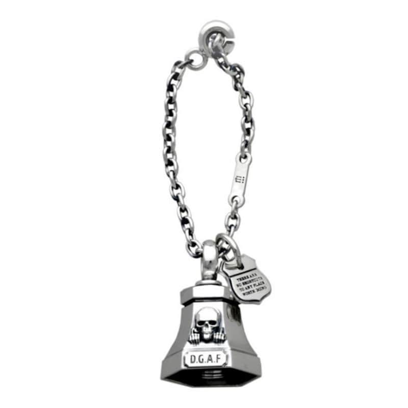 Skull Bell Keychain - Etsy