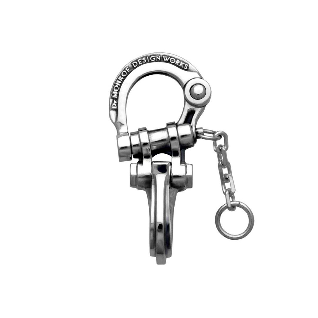 Steampunk Key Holder,sterling Silver,biker Keychain,biker Accessories ...