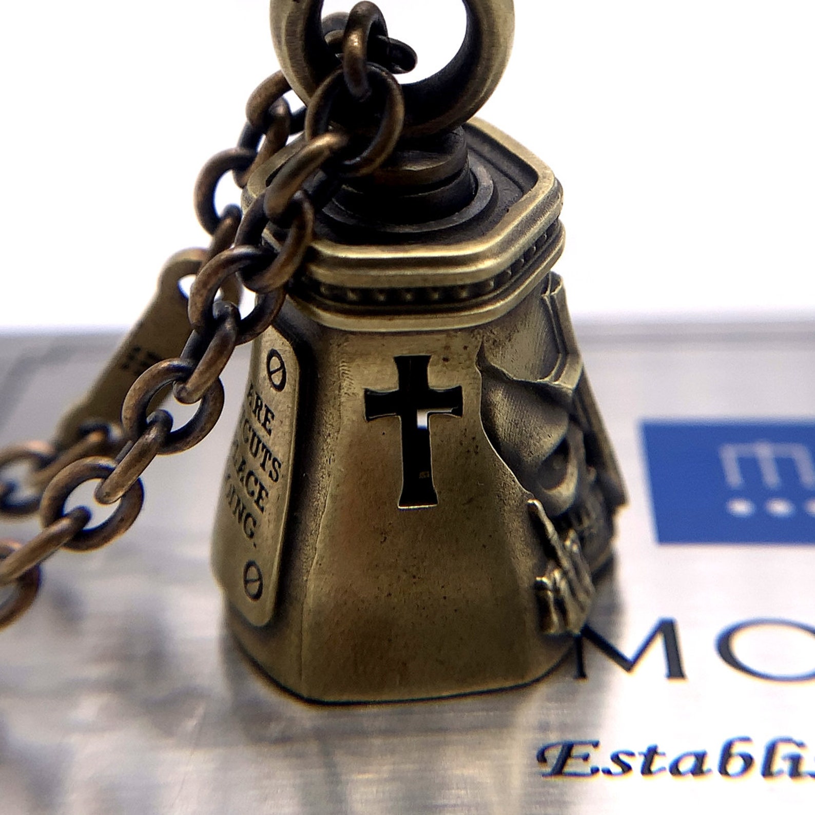 Middle Finger,skull Motorcycle Bell,brass Motorcycle Bells,gremlin Bell ...