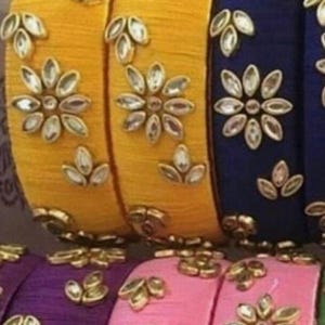Bridal Bangles, Indian Wedding Chooda Set, Punjabi Ganne - Etsy
