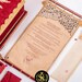 Sahi Chithi & Lagan Patrika Mithai Box Saghun Envelope in Wedding Doli ...