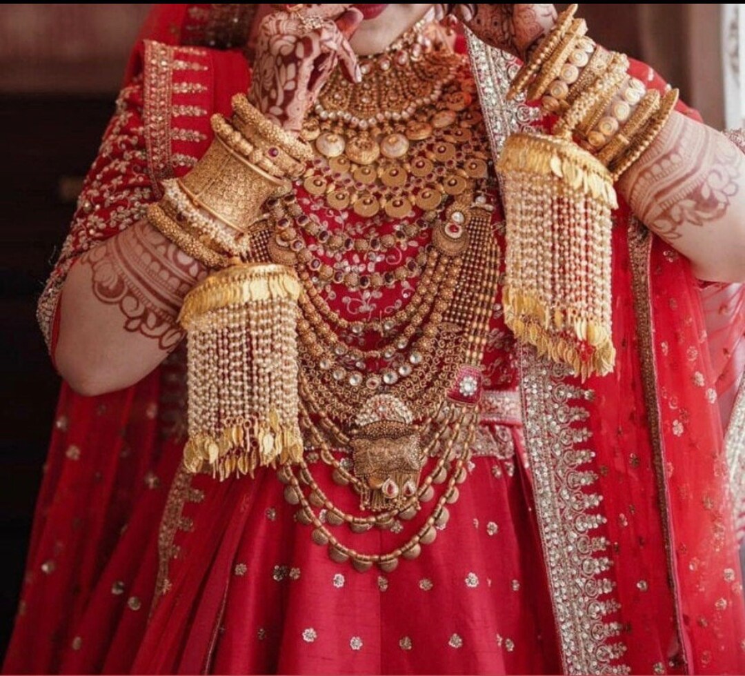 Bridal Kaleera, Sikh Wedding Kalira, Punjabi Kaleeras, Traditional ...